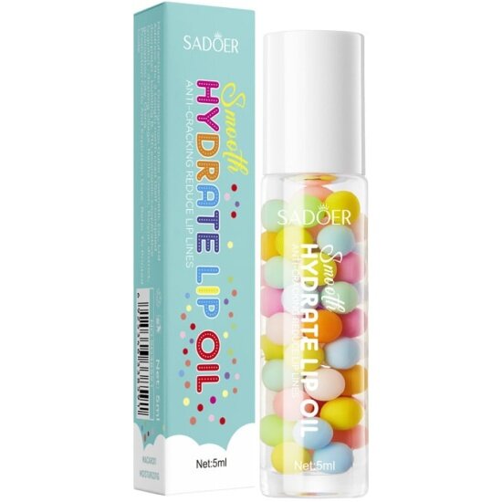 Смягчающее масло для губ Sadoer с витамином E, 5 мл