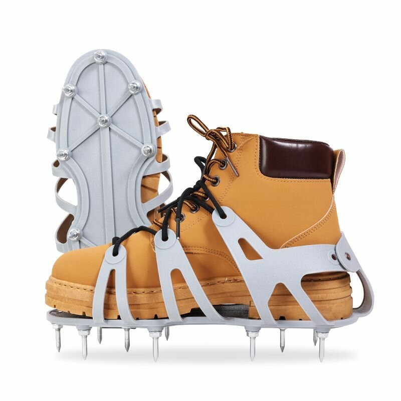 Новые эпоксидные самовыравнивающиеся шипы, противоскользящие садовые газонные цементные самовыравнивающиеся подошвы, инструменты для строительства и покраски пола