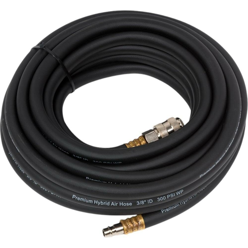 Шланг с фитингами рапид, маслостойкая термопластичная резина, 15 бар, 10x15 мм, 10 м FUBAG 170219