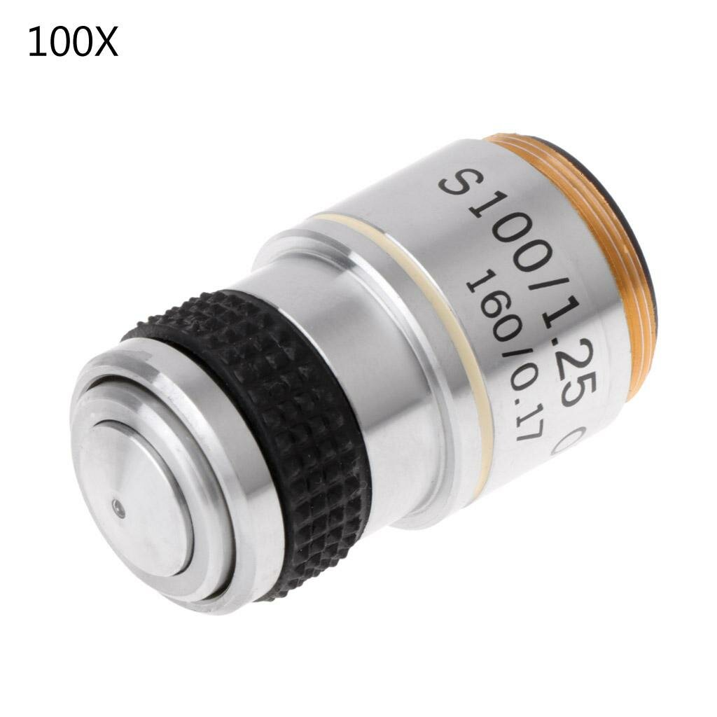 Биологический микроскоп 4×–100×, 100