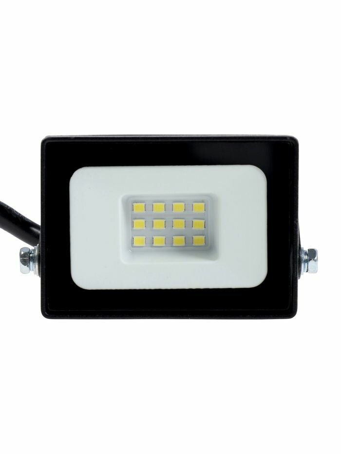 Прожектор светодиодный VKL electric Electric, 10 Вт, 1200 лм, 6500К, IP65, 220 В чёрный, свечение холодное белое