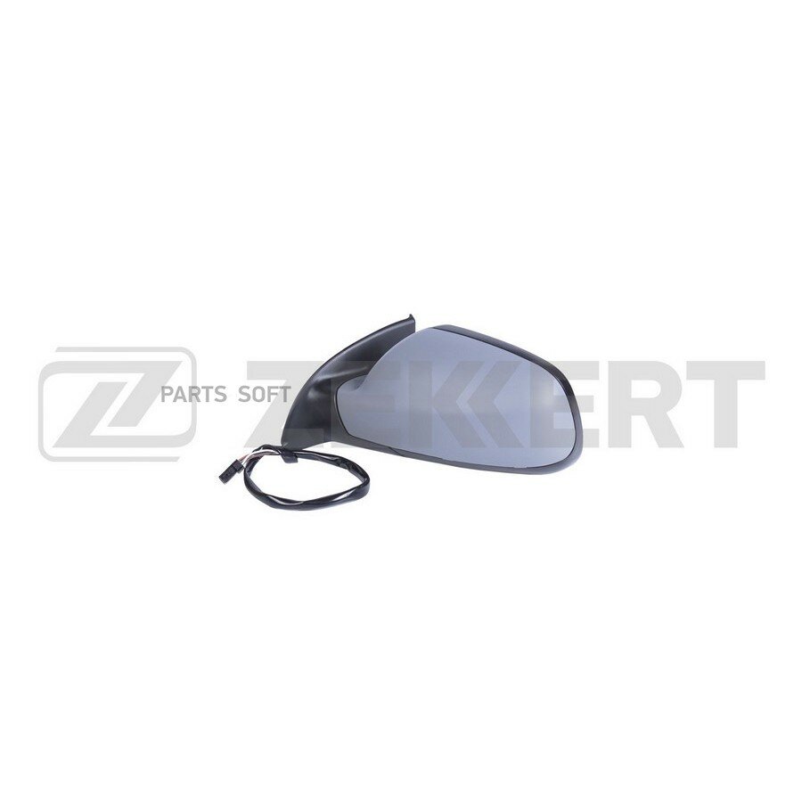 ZEKKERT SP-4145 Зеркало в сборе левое / грунтованное / асферическое / эл регул / с подогр Peugeot 307 00-