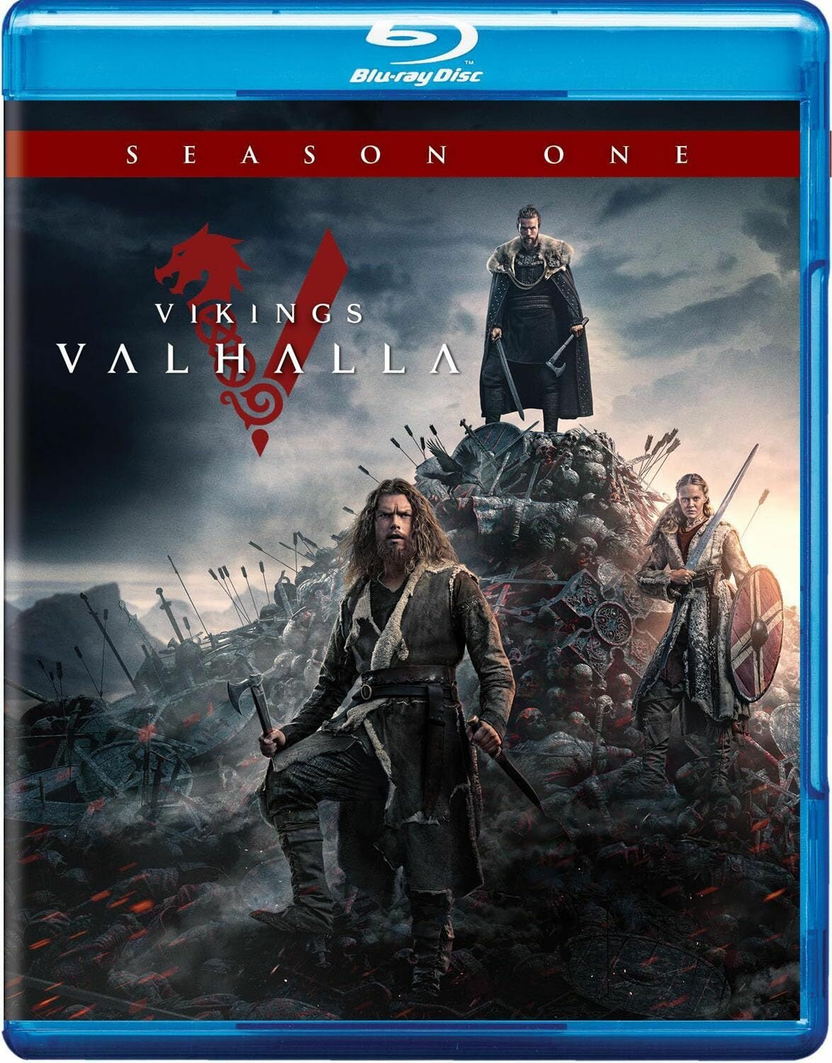 Викинги: Вальхалла Сезоны 1-3 Blu-ray (блю рей) Комплект из 6 дисков полная хроника