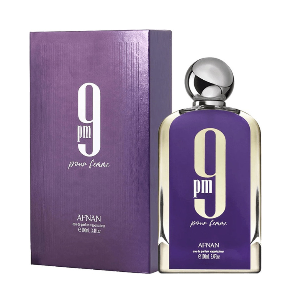 Afnan 9 PM pour Femme 100 мл парфюмерная вода, женские, восточные, цветочные