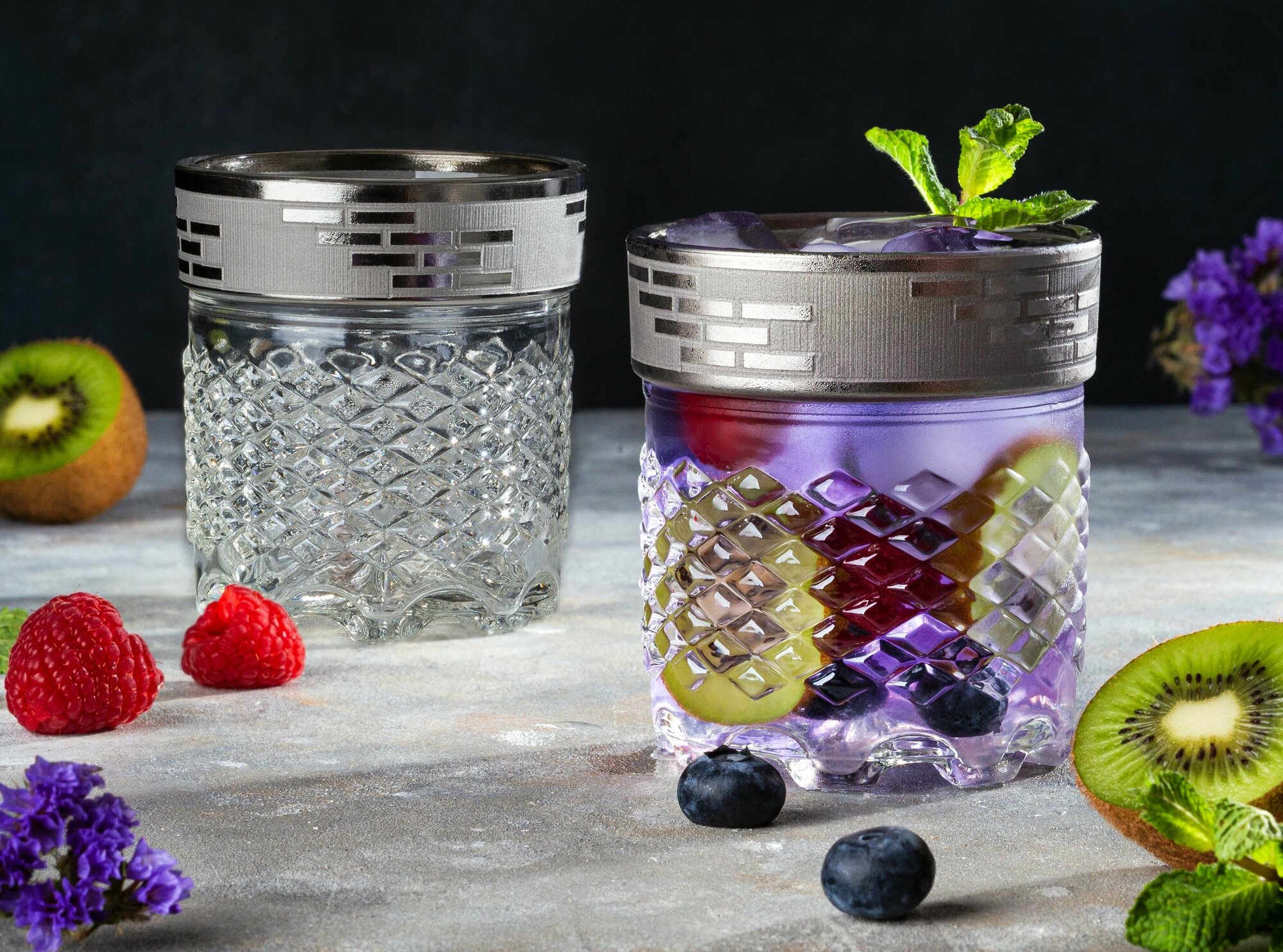 Подарочный набор стаканов для виски PROMSIZ QUANT 4YOU 345 мл, 4 шт.