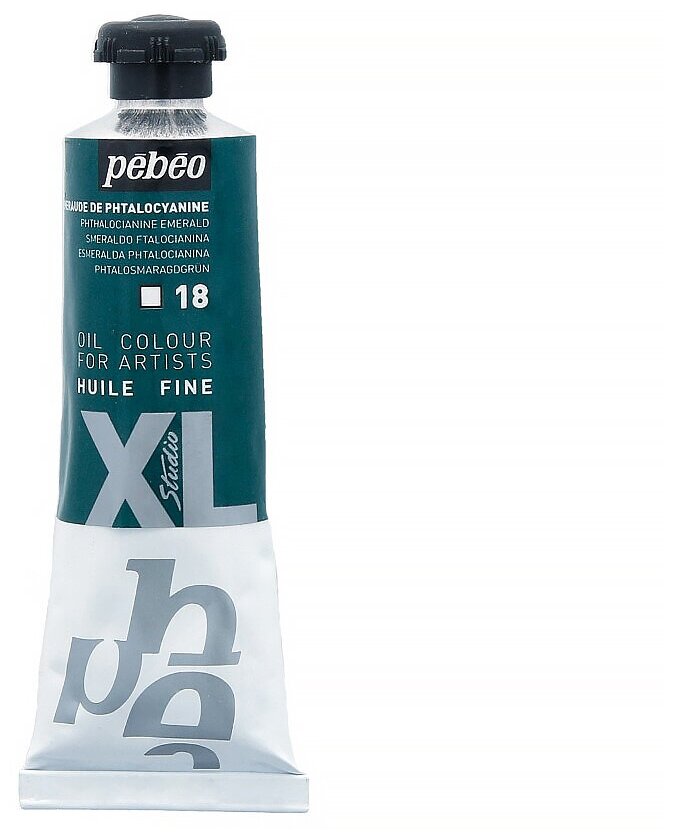 Краски масляные PEBEO XL 37 мл 937018 изумрудный фтало