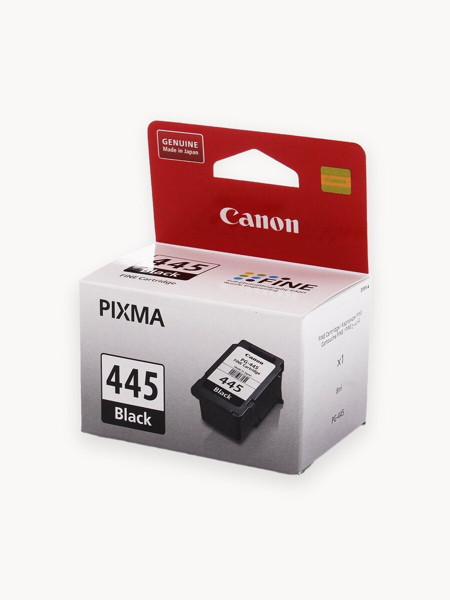Оригинальный картридж Canon PG-445 (Bk) черный, для струйной печати