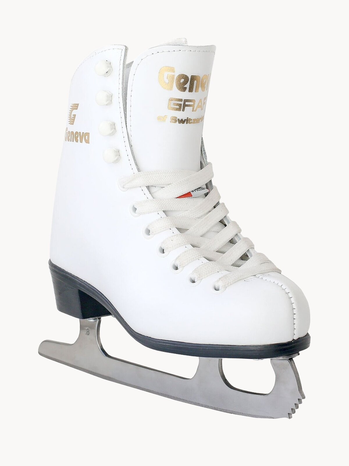 Коньки фигурные Graf Geneva белые p-p 30