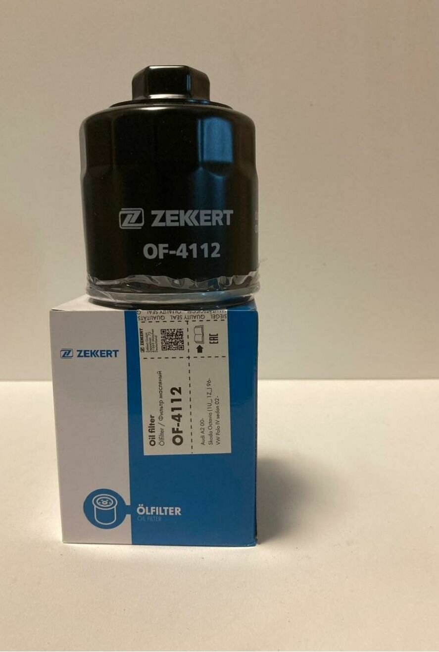 Фильтр масляный Zekkert OF4112