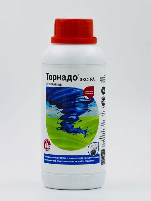 Универсальное средство от сорняков Avgust Торнадо Экстра 1л