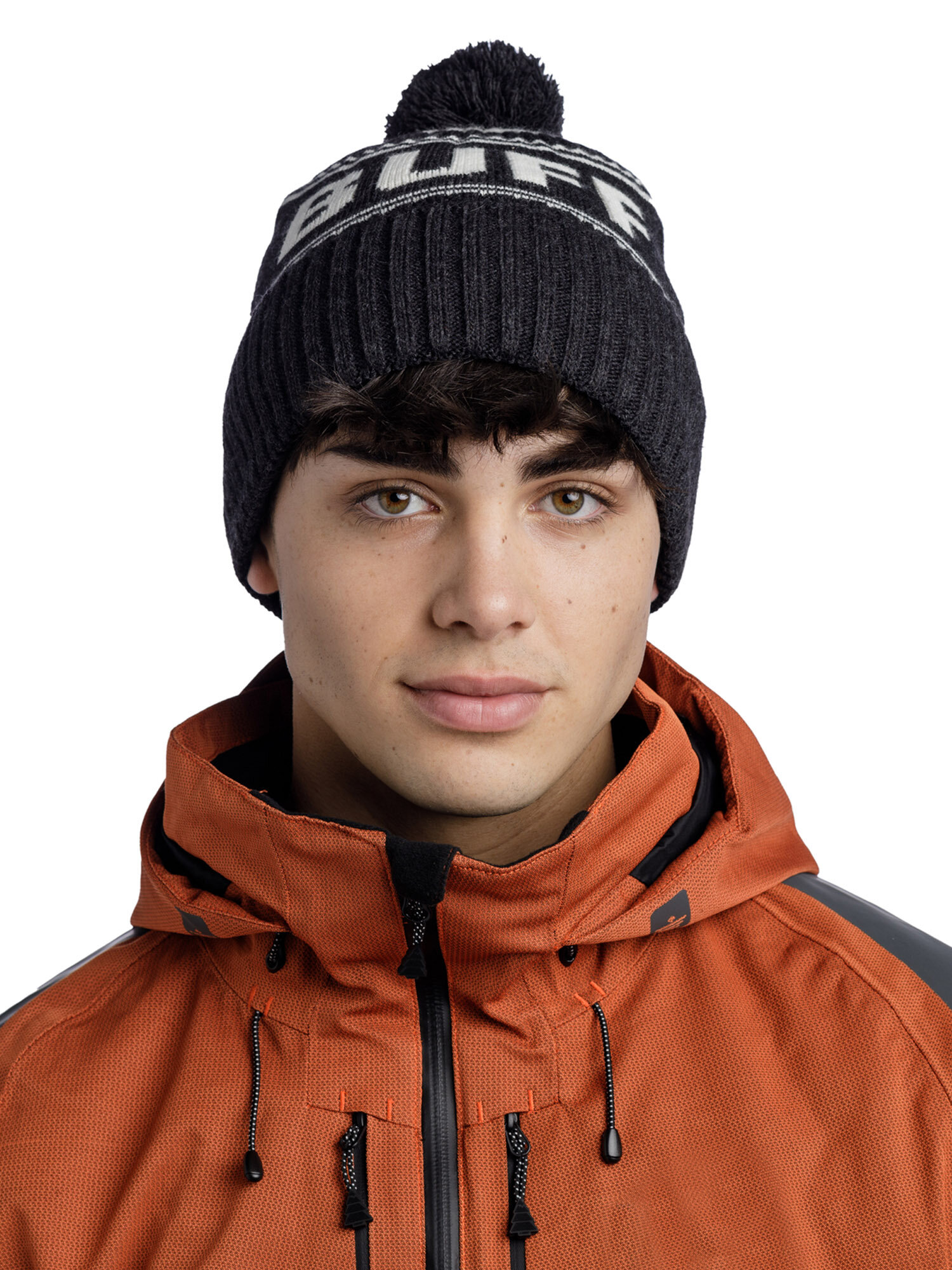 Шапка Buff Knitted hido для взрослых и детей, черный — фото 1