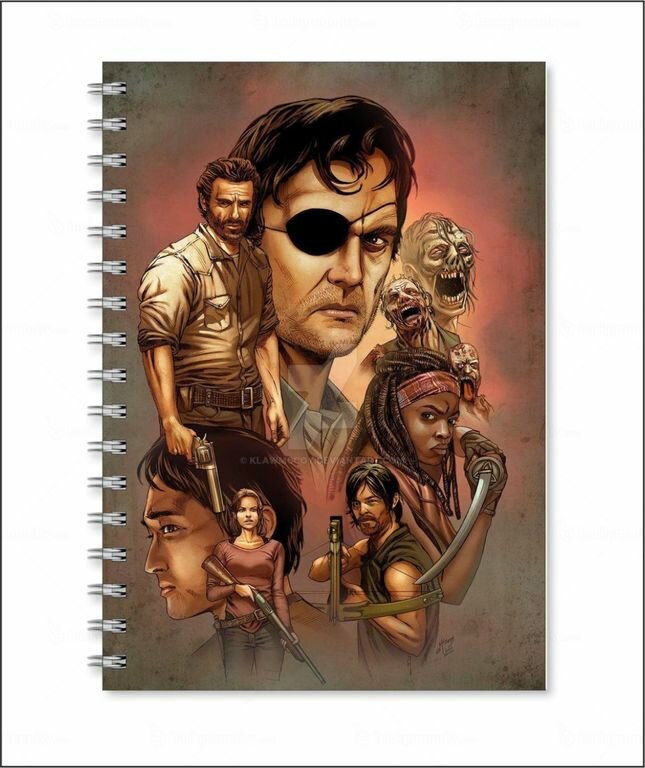 Тетрадь Ходячие мертвецы, The Walking Dead №49, А6