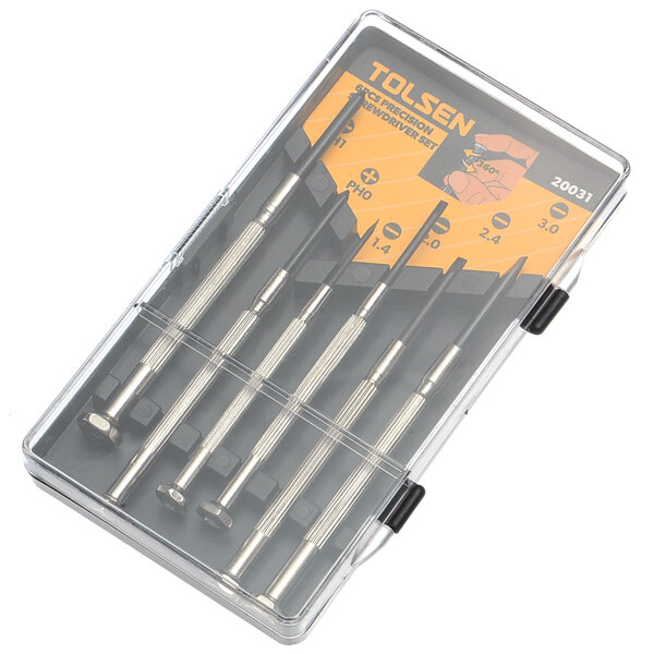Набор отвертки для электроники в кассете Tolsen 20031 (2 шт. в комплекте)
