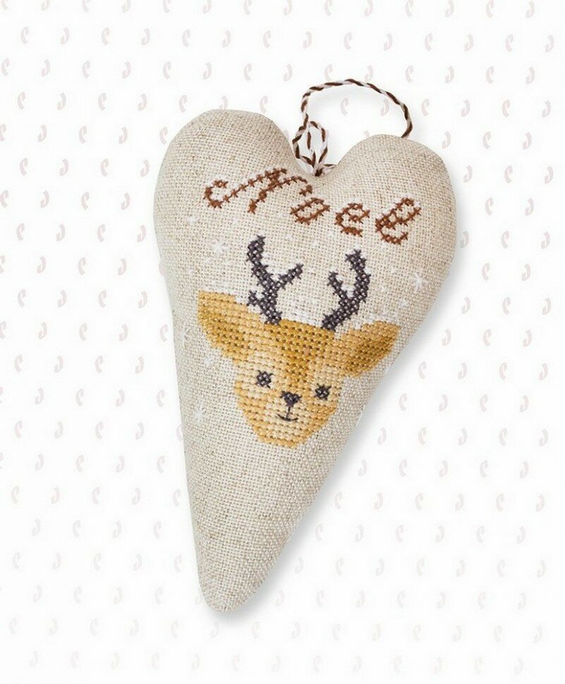 Набор для вышивания Luca-S #JK013 Игрушка "Олень", Счетный крест, 16 x 11 см