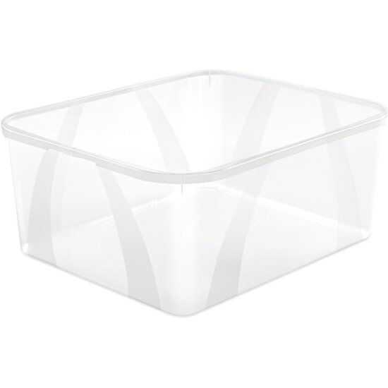 Ящик Rotho 19л, LONA 42*35*17,2 см, прозрачный (1046900096)