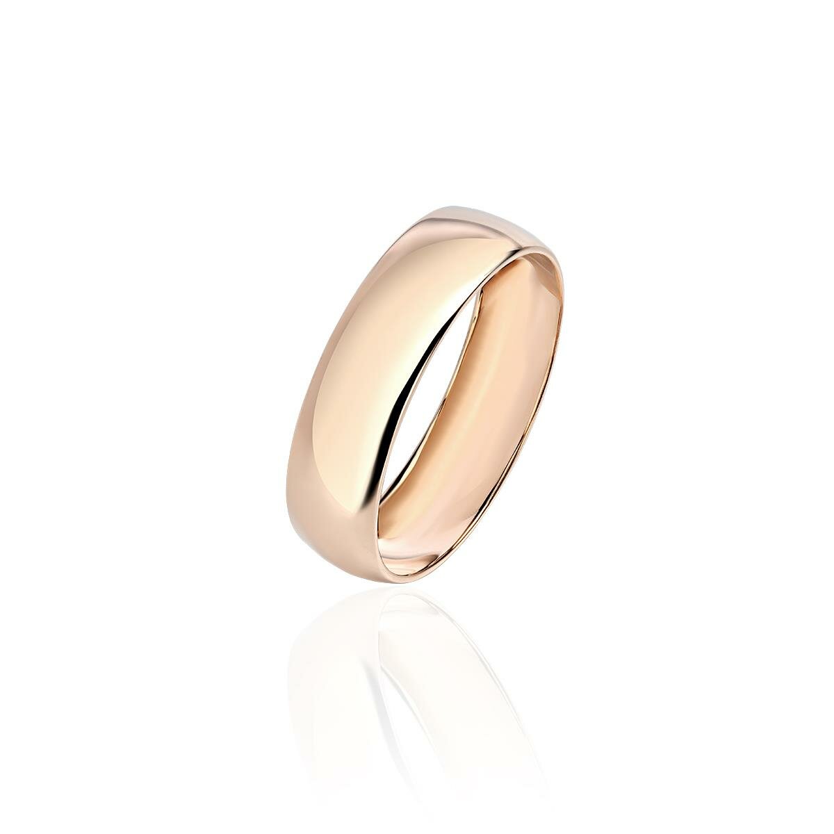 Кольцо обручальное, серебро, 925 проба