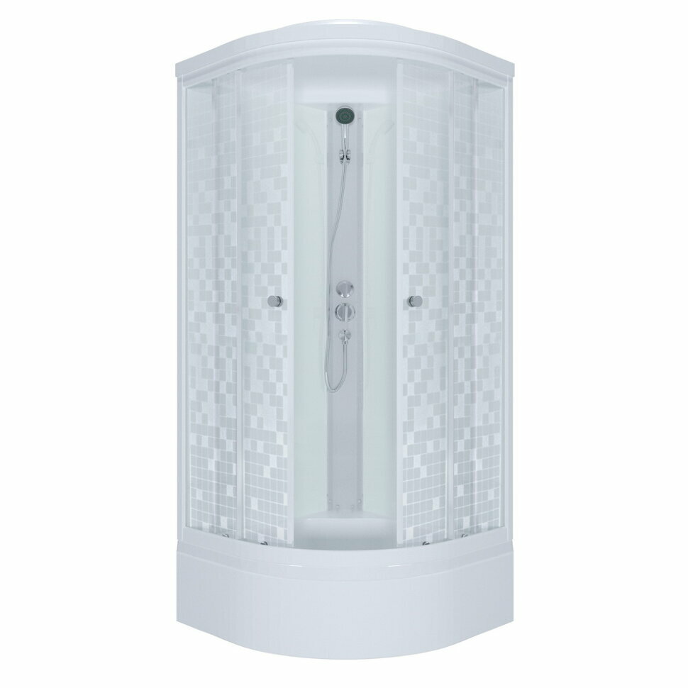 Душевая кабина Triton Стандарт Мозайка В 90х90 см