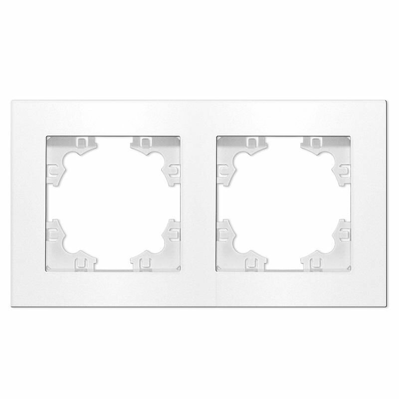 Рамка 2-м Афина универс. бел. Universal A0044