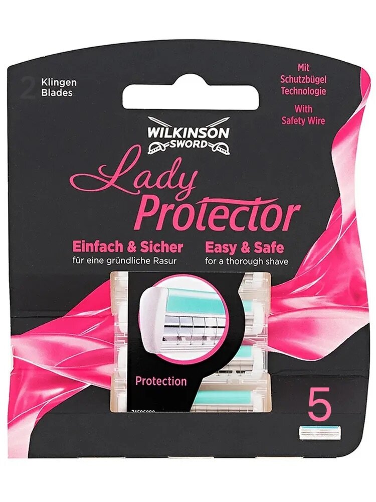 Сменные лезвия Wilkinson Sword Сменные лезвия Wilkinson Sword Lady Protector 5 шт