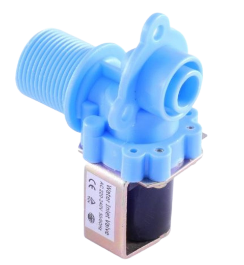 Клапан заливной стиральной машины Evgo, Daewoo (синий) W02000001