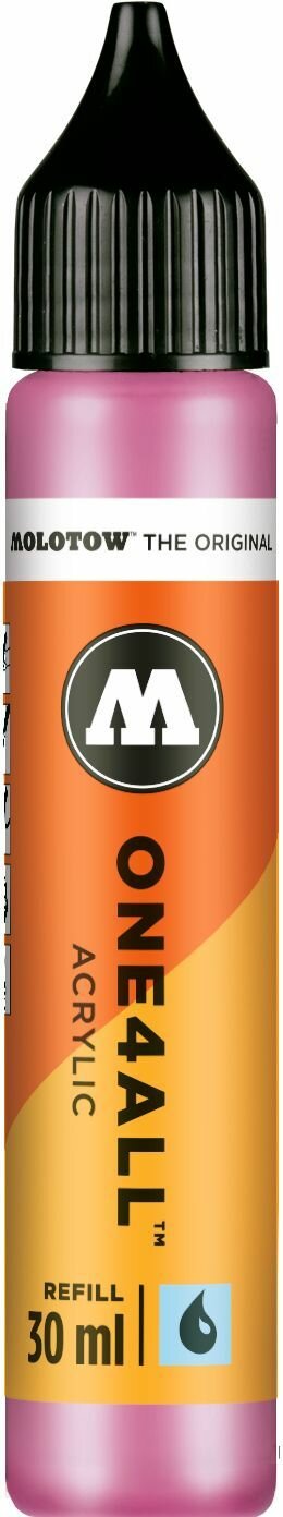 Акриловая заправка - краска Molotow One4all 693200 розовая #200 30 мл