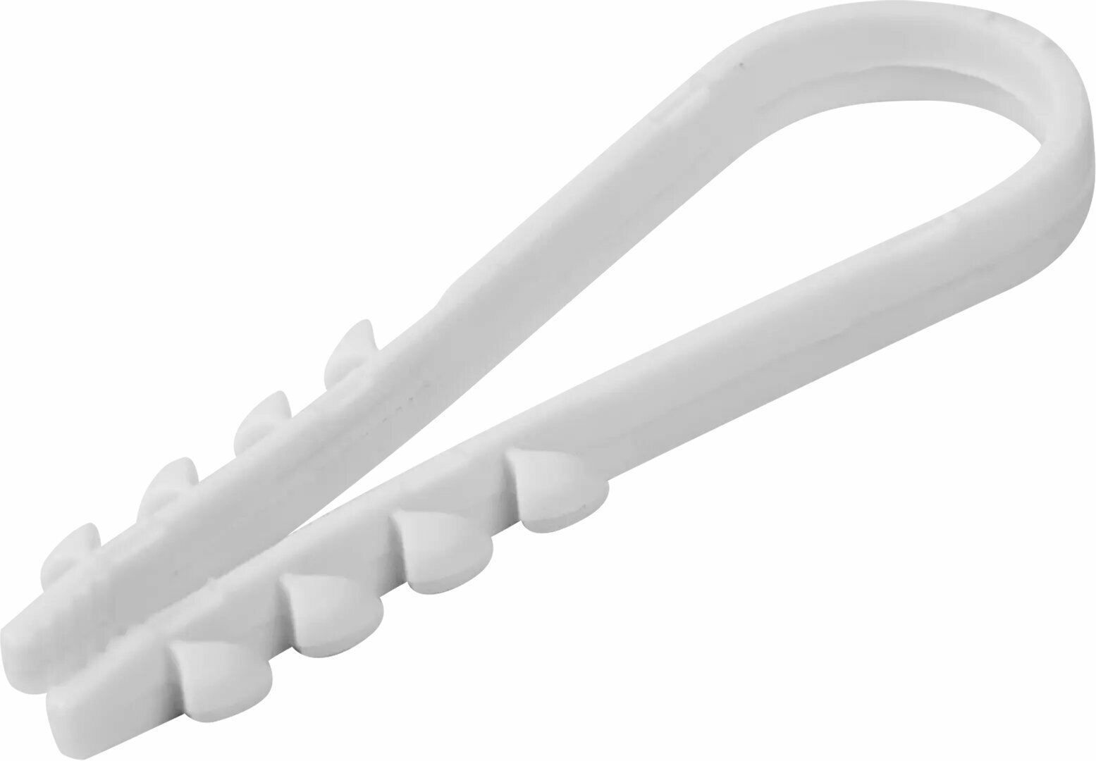 Дюбель-хомут Duwi ДХК 11-18 для круглого кабеля цвет белый 10 шт.