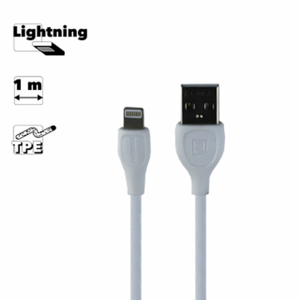 USB кабель Remax Lesu Pro Series Cable RC-160i Apple Lightning 8-pin, белый