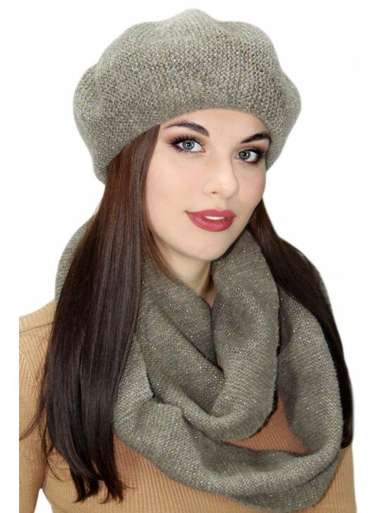 Берет Комплект "Вилсия" берет+шарф для женщин
