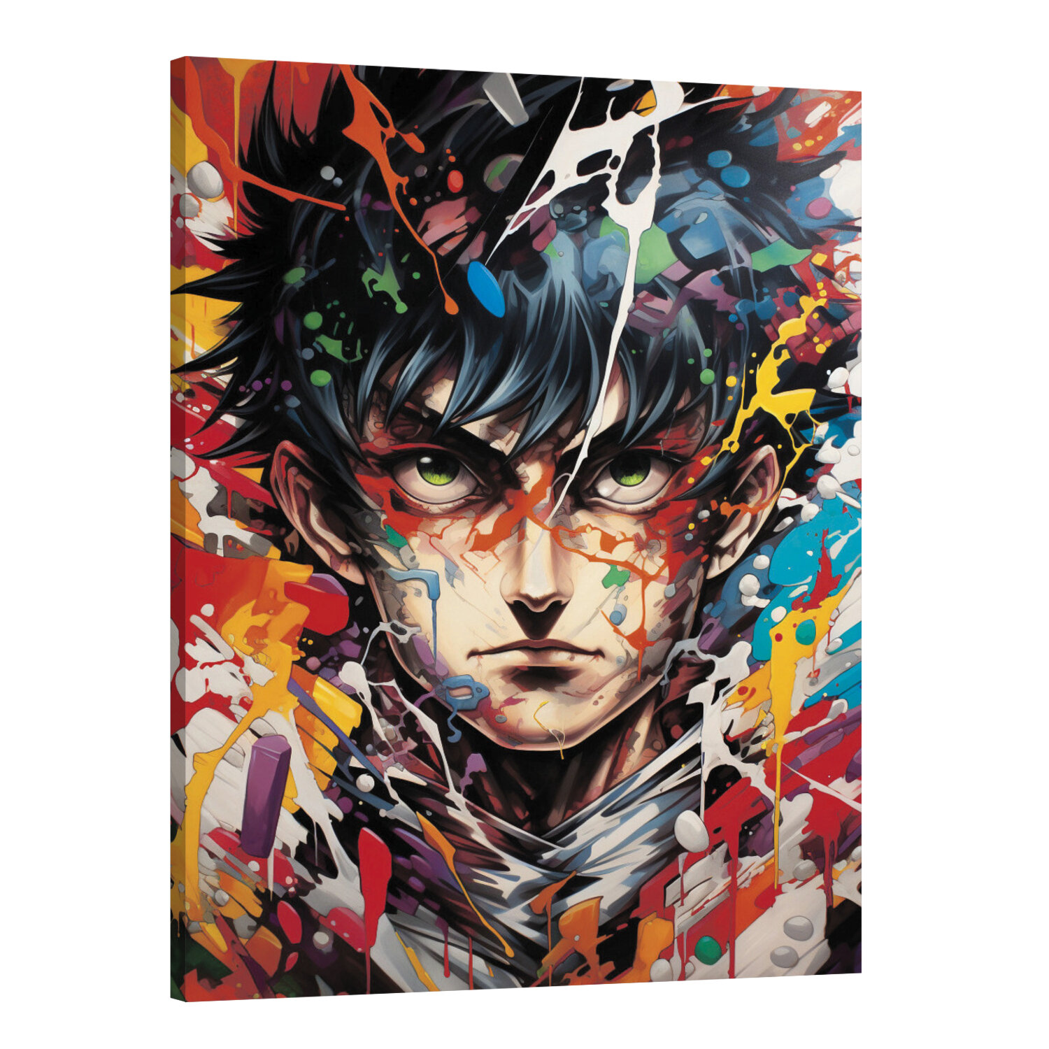 Интерьерная картина 50х70 "Берсерк: Безумие в крови"