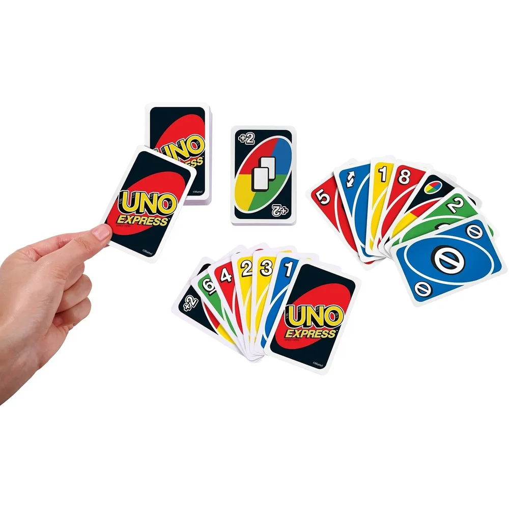Настольная игра UNO Mattel W2085, карточная, для детей от 7 лет — фото 1