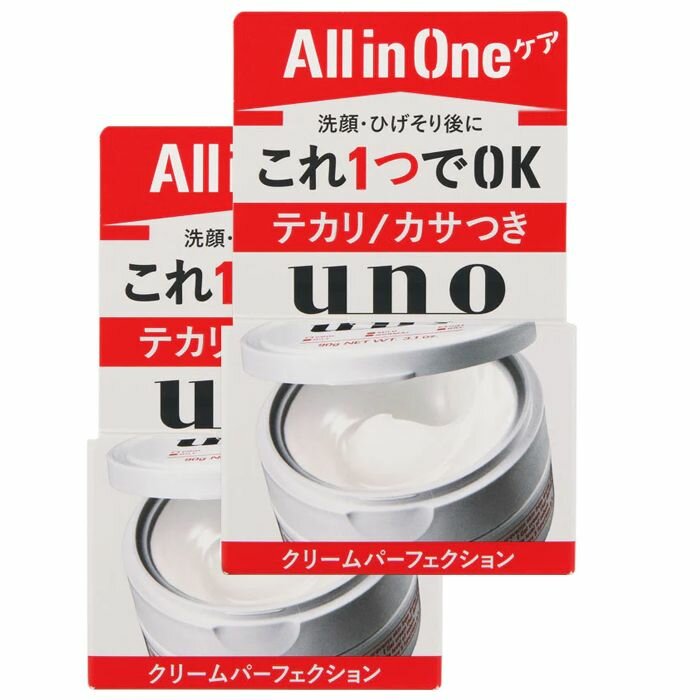 UNO Универсальный увлажняющий гель-крем с ароматом цитруса, банка 90 гр. 2 шт. в комплекте