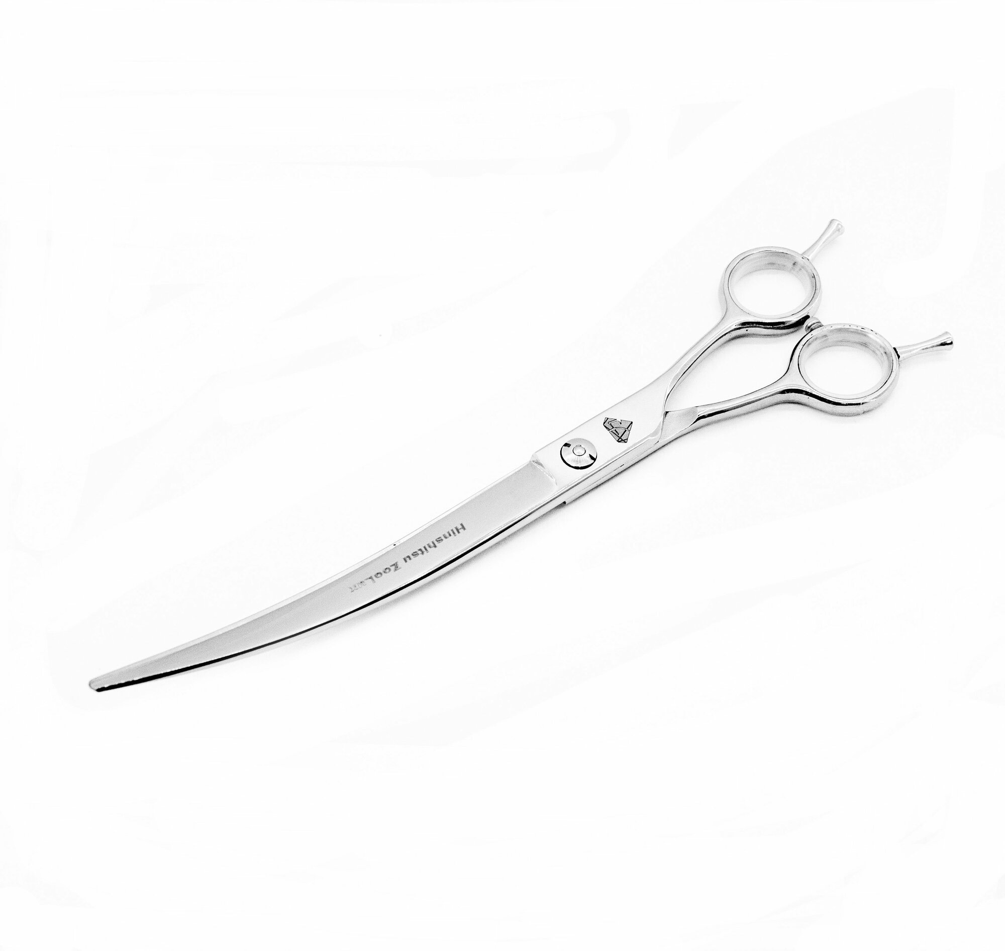 Hinshitsu ZL03-80 ZooLux ножницы изогнутые прямые для груминга 8.0
