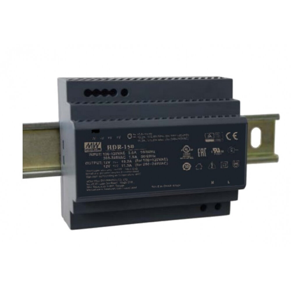 Источник питания Mean Well HDR-150-24