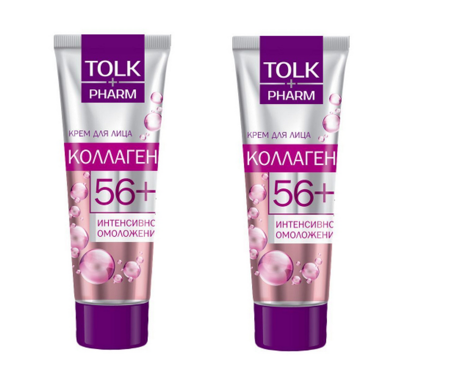 Tolk pharm Крем для лица косметический "Коллаген", 40 мл, 2 шт