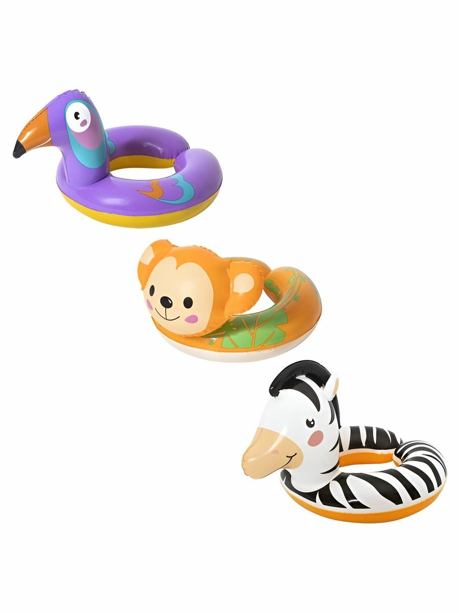Круг для плавания BESTWAY Животные в ассортименте