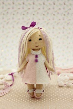 Набор для шитья Перловка #МА-3 Малышка Мия, 15 см