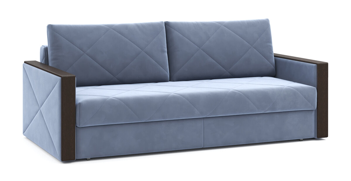 Прямой диван Цвет Диванов Мюнхен NEXT 22 222 прямой Темно-голубой