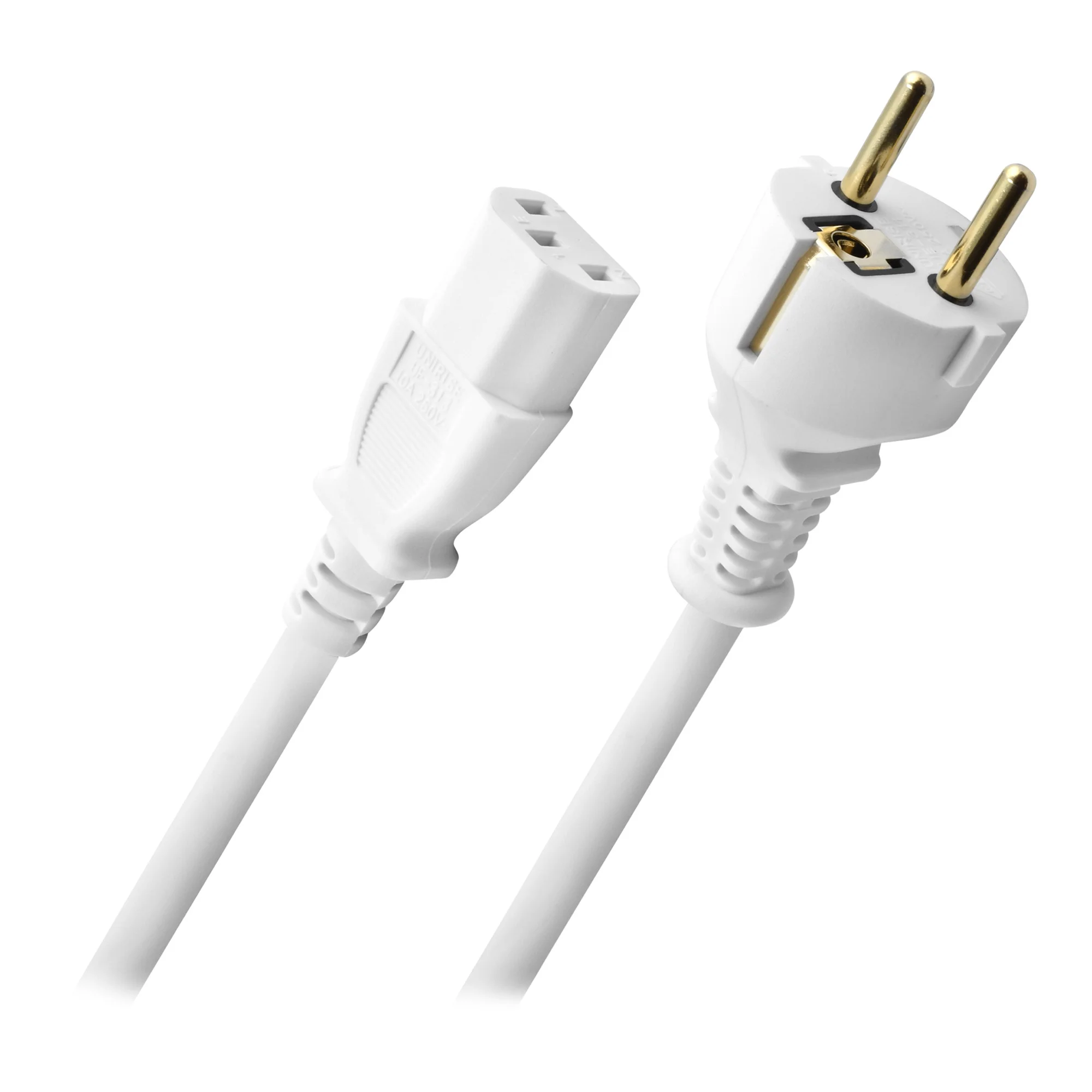 Oehlbach PERFORMANCE Powercord C13 cable white кабель питания 1.5m