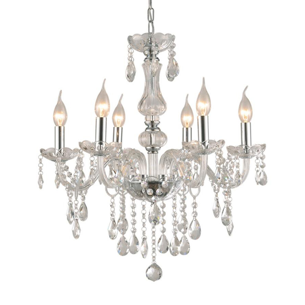 Современный 6-рычажный хрустальный потолочный светильник, люстра, подвесной светильник, светильник, декор для гостиной