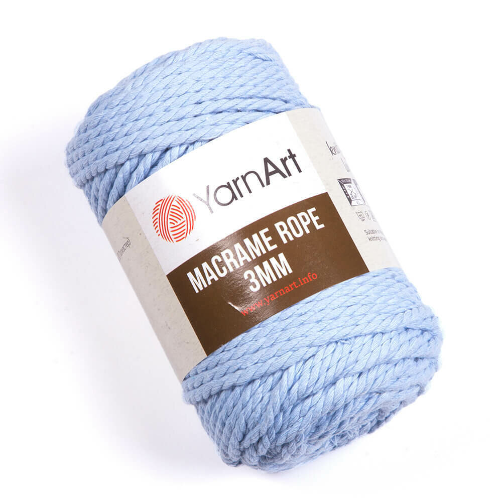 Пряжа YarnArt 760 "Macrame Rope 3мм." (4 мотка по 250г)