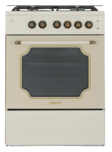 Плита VESTA Valencia VKE 10-E Бежевый Retro CHU ГК
