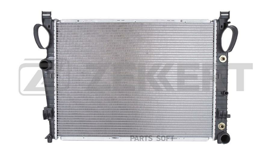 ZEKKERT MK-1132 Радиатор охлаждения двигателя MB S-Class (W220 C215) 99- SL (R230) 01- ()
