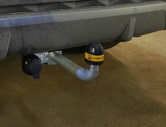 Фаркоп с эл-кой Smart для Hyundai Tucson 2021 - н. в (оцинкованный шар)(паспорт и сертификат в комплекте) 90916-A. Motodor