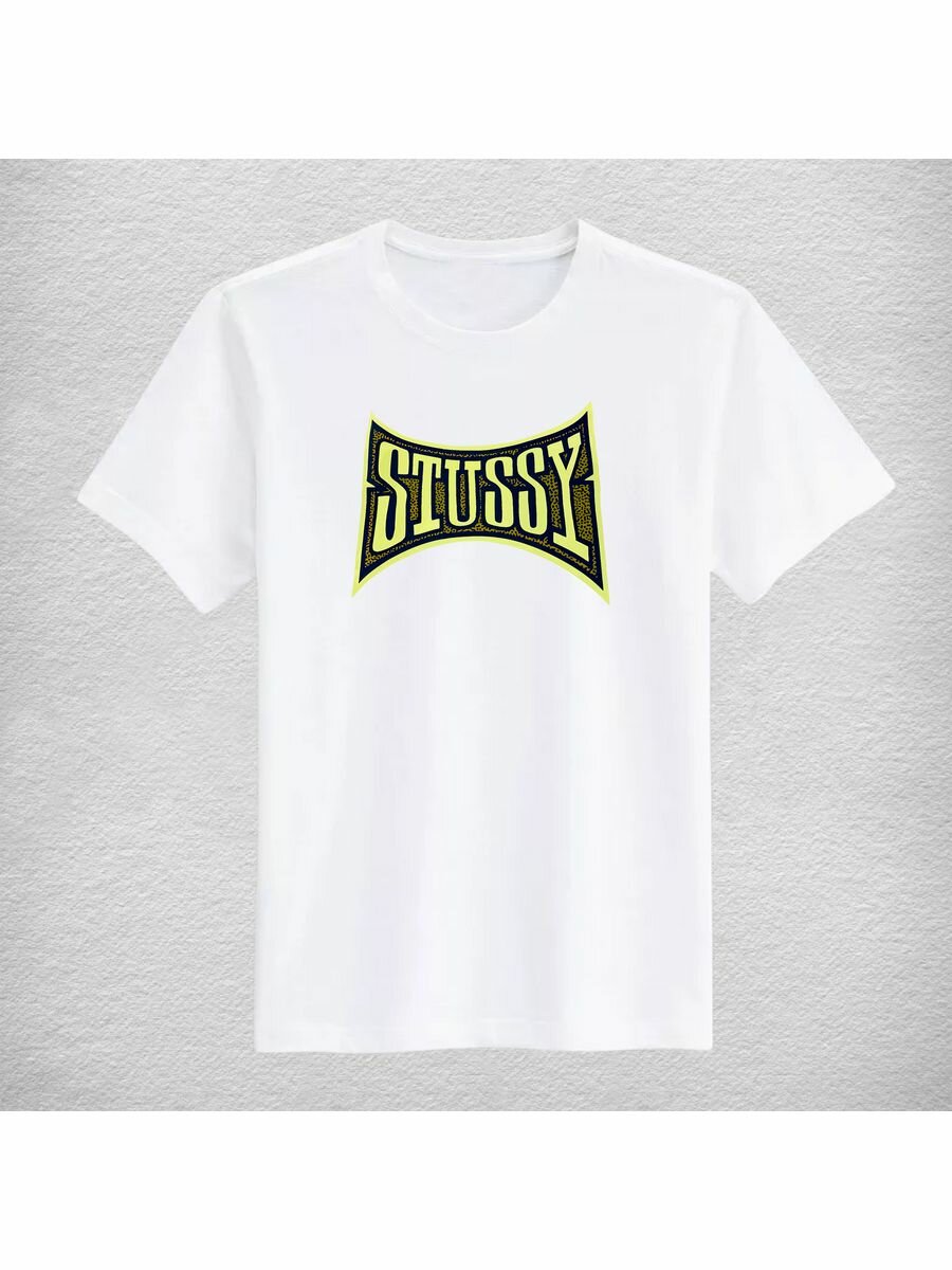 Футболка надписью stussy стусси