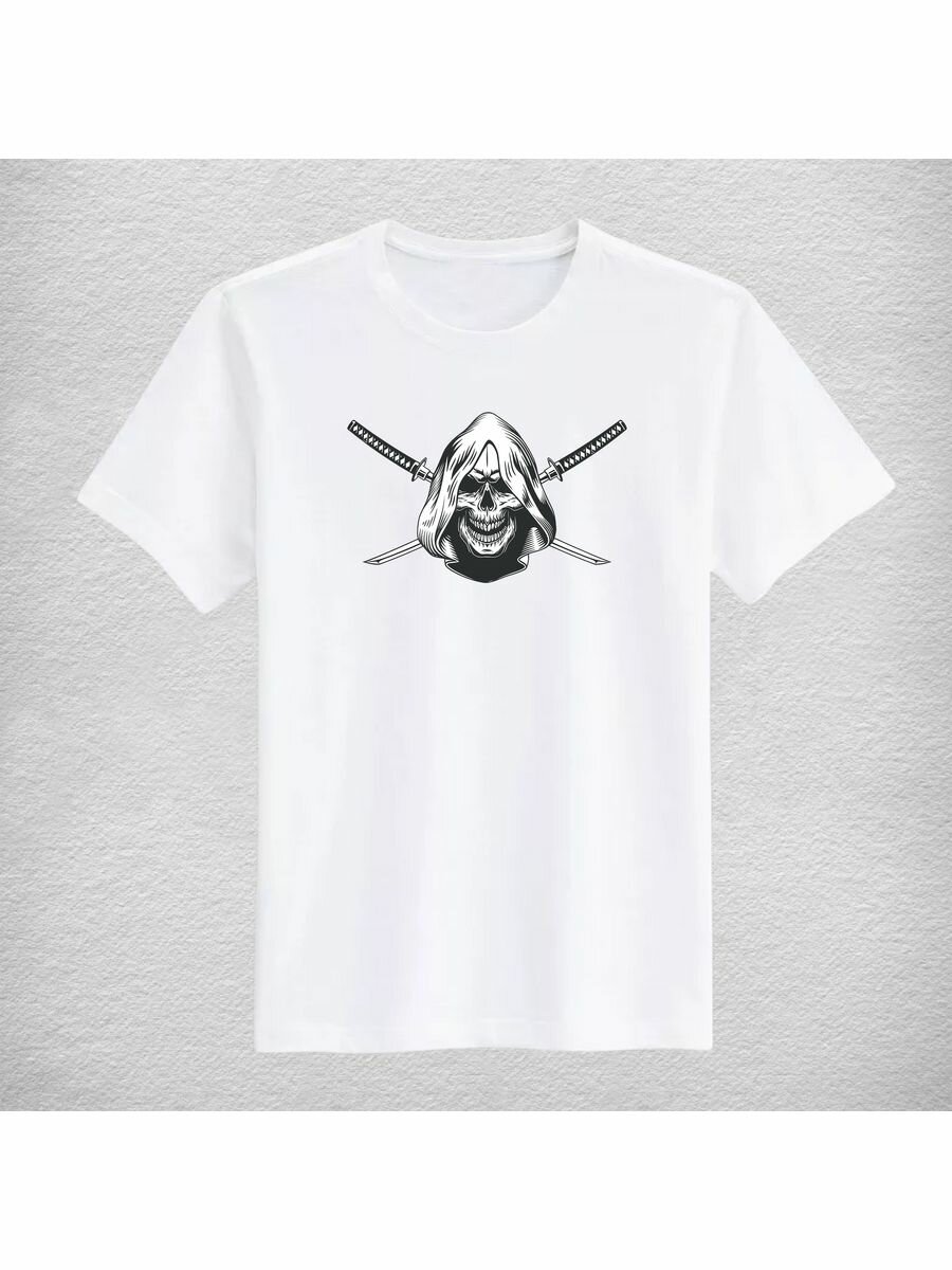 Футболка череп ниндзя ninja