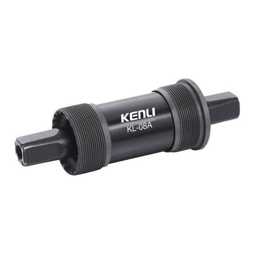 Каретка KENLI KL-08A 68/127 мм, BSA под квадрат, промподшипники, чашки и корпус - сталь