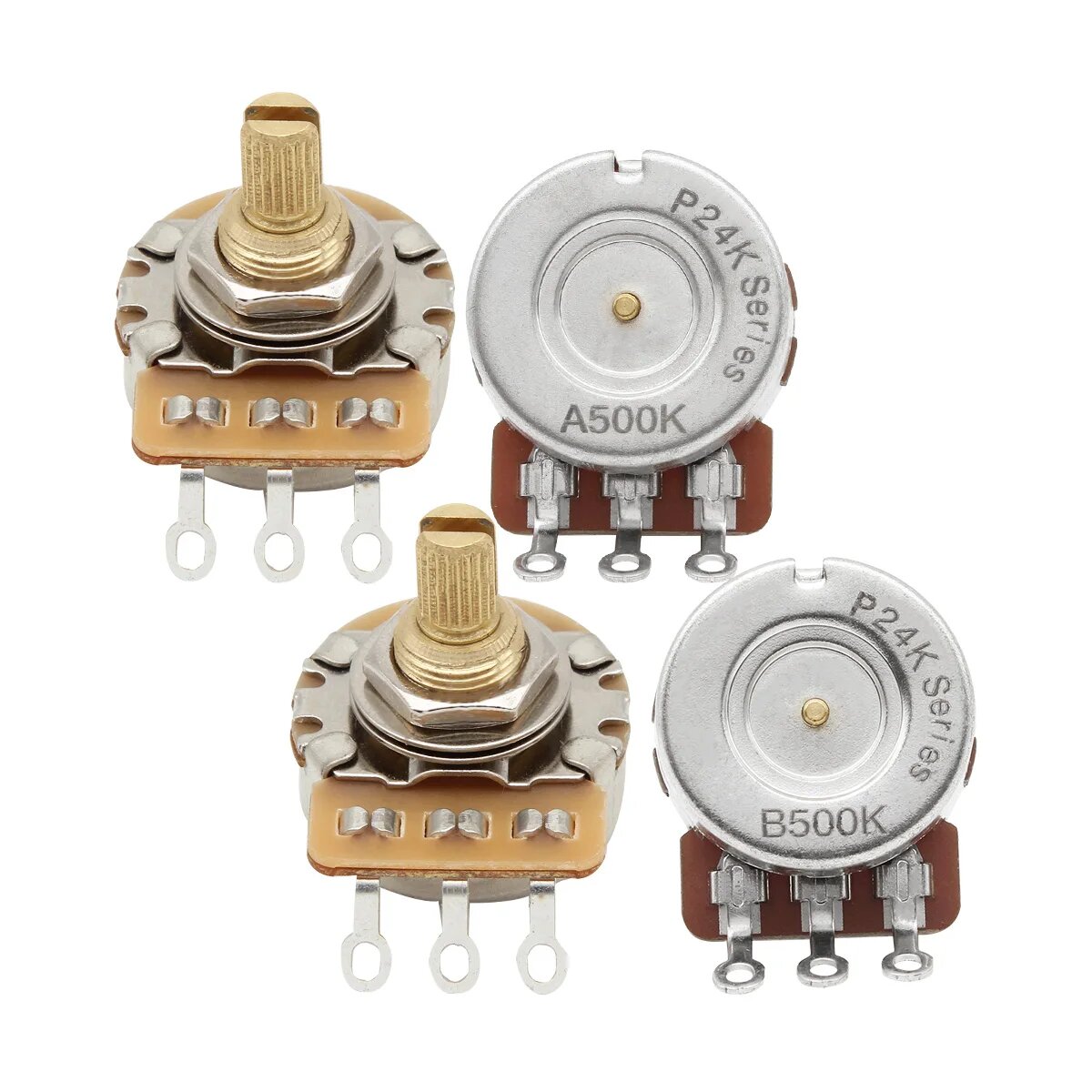 FLEOR Потенциометры для гитары M00860x4 2 A250K 2 A500K