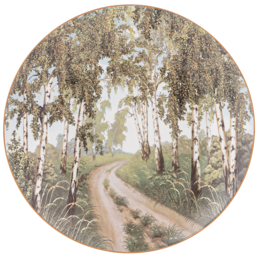 Тарелка закусочная lefard березки 20,5 см KSG-85-2013