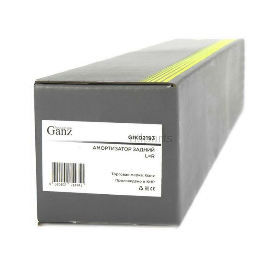 GANZ GIK02193 Амортизатор задний (газомасляный) L=R DAEWOO MATIZ GANZ GIK02193