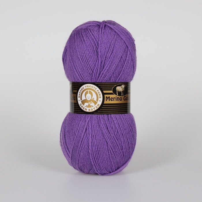 059 пряжа "Merino Gold" Madam Tricote (5шт*100гр)